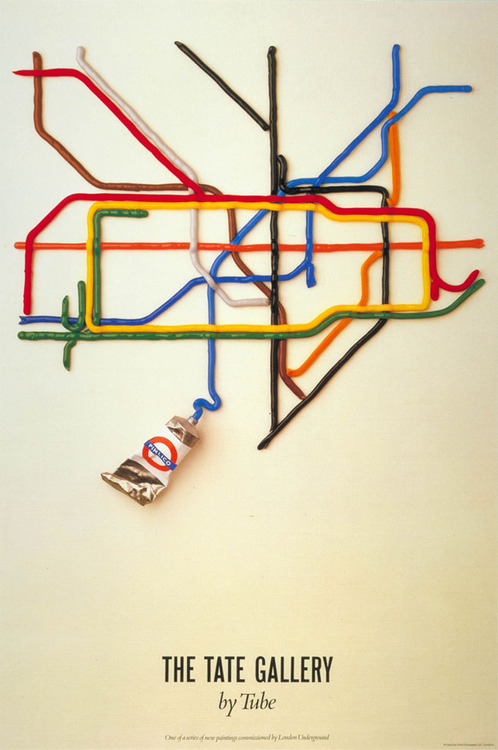 The Tate Gallery by Tube | el tornillo que te falta