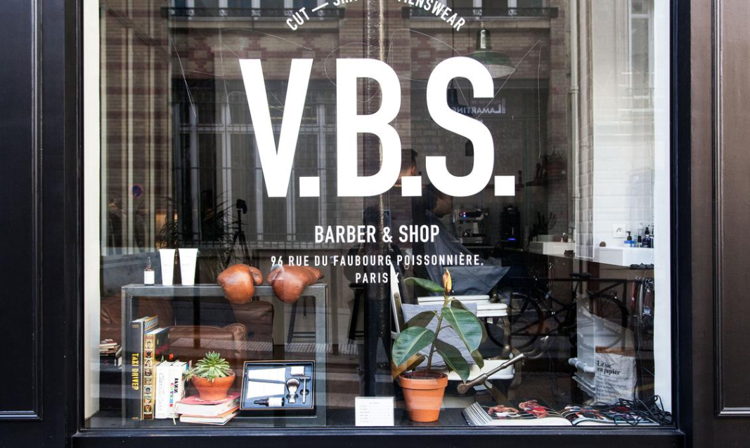 V Barber and Shop, un espacio para el hombre parisino | el tornillo que ...