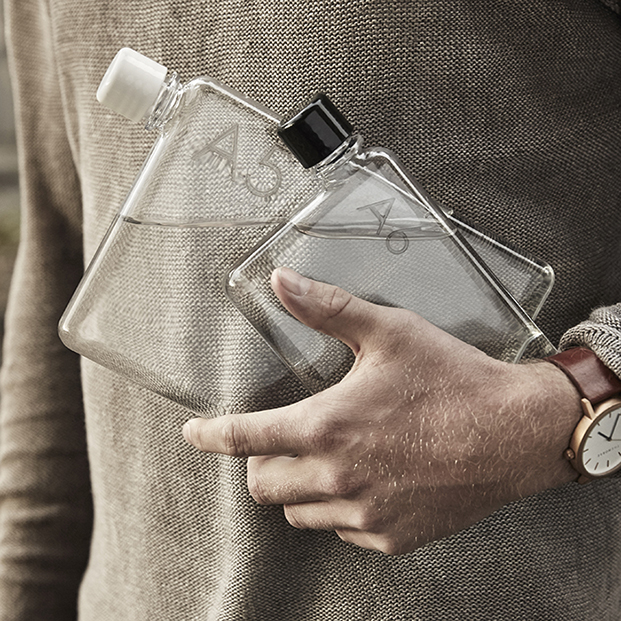 Memobottle, una botella plana y sostenible | el tornillo que te falta